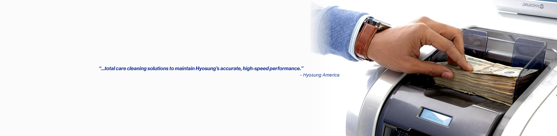 Hyosung MS500 Teller Cash Recycler (TCR) Cleaning Kits: KICTeam, Inc.