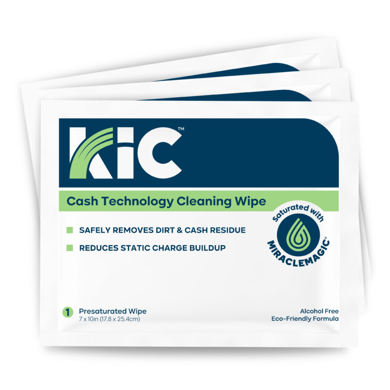 KICWipes for Cash Handling Technology with MiracleMagic: KIC