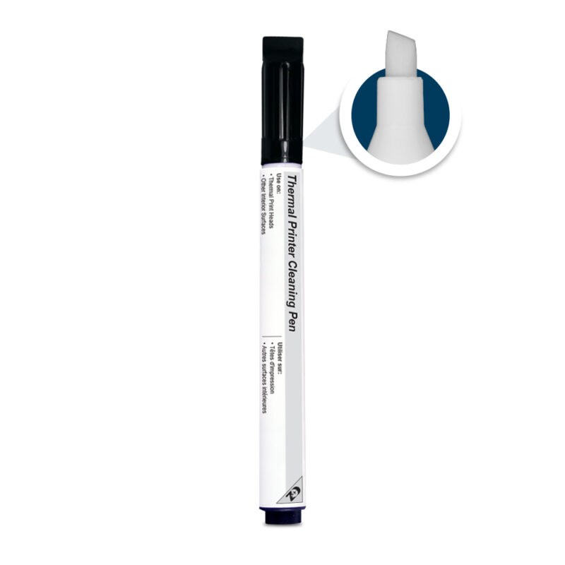 Thermal Printer Cleaning Pen: Box of 12: KT-PJC2B12: KIC